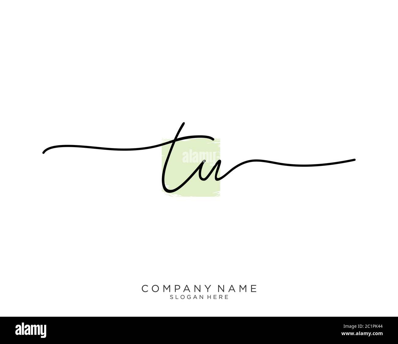 Tu letter Stock Vector Images - Alamy