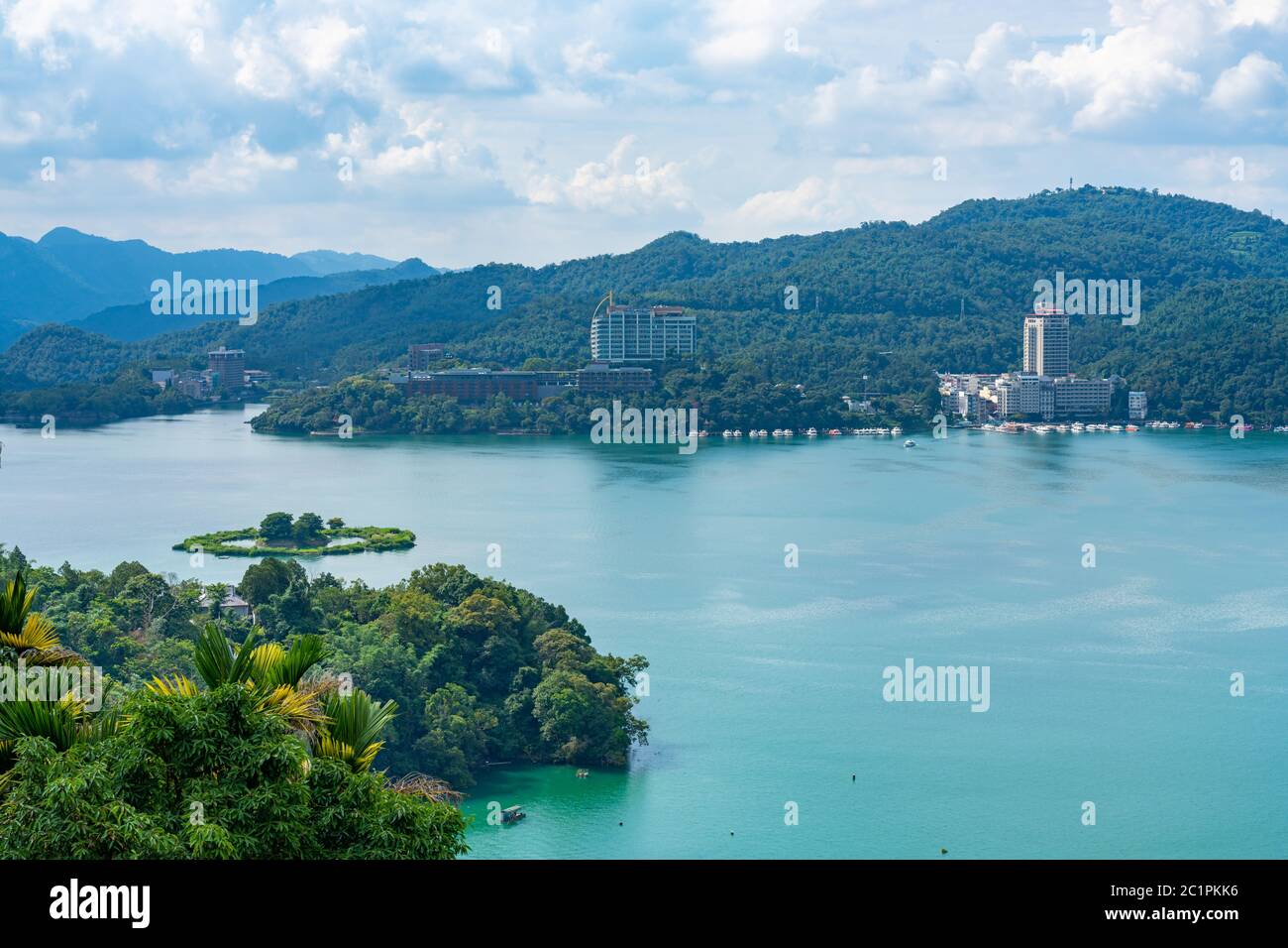 Sun Moon Lake National Scenic Area in Yuchi Township, Nantou County ...