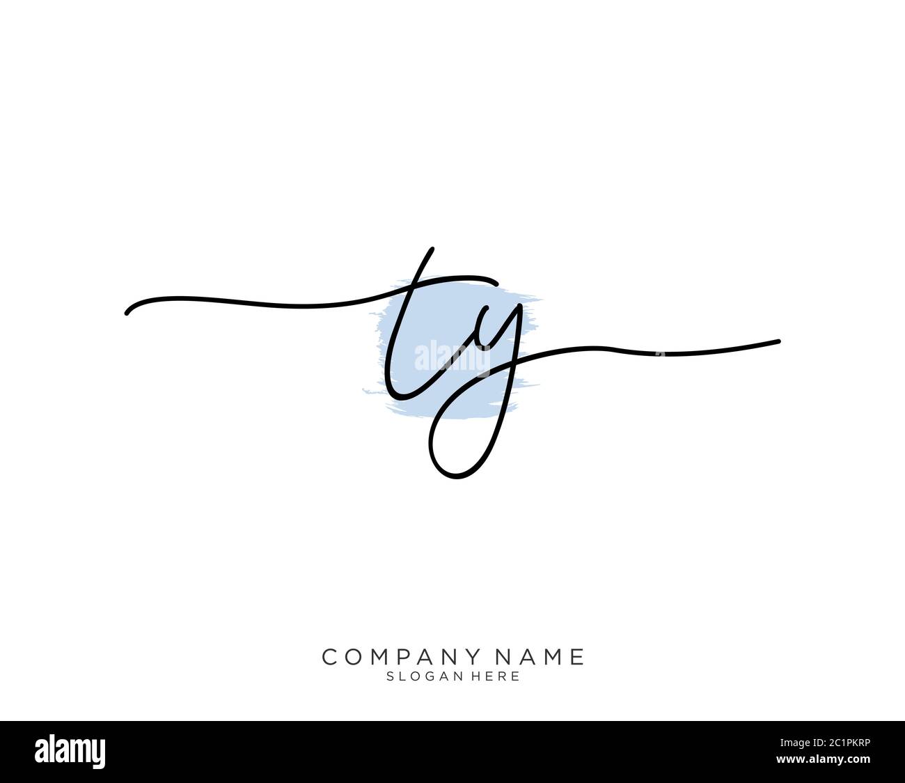 Letter ty logo hi-res stock photography and images - Alamy