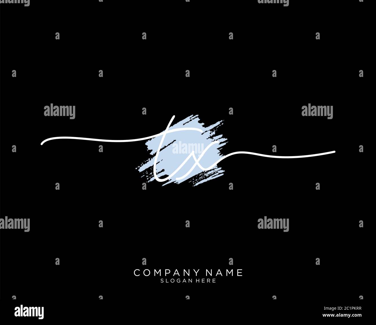 Tx initials logo hi-res stock photography and images - Alamy