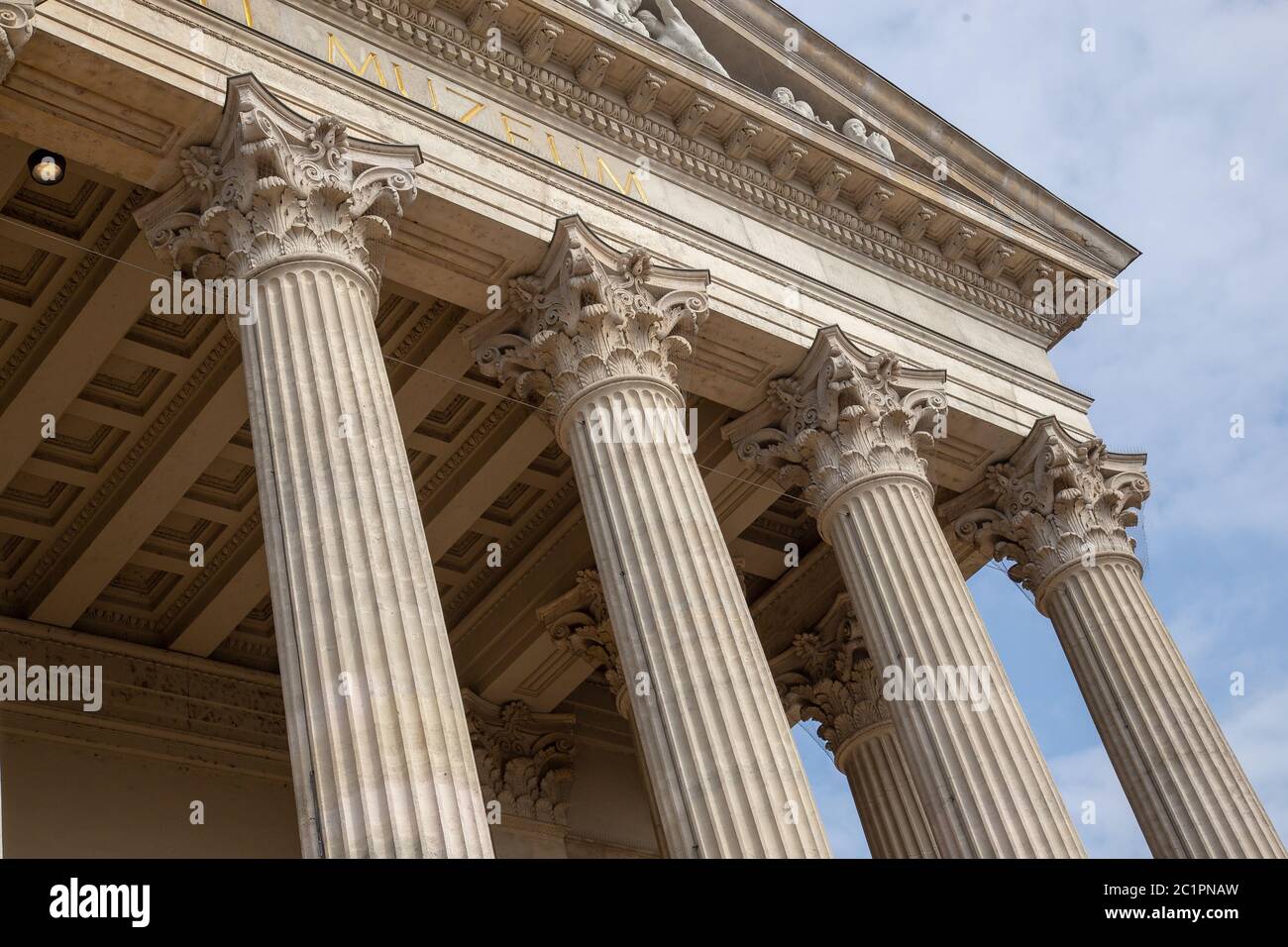 Vintage Old Justice Courthouse Column Stock Photo - Alamy