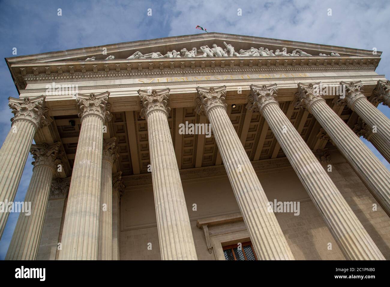 Vintage Old Justice Courthouse Column Stock Photo - Alamy