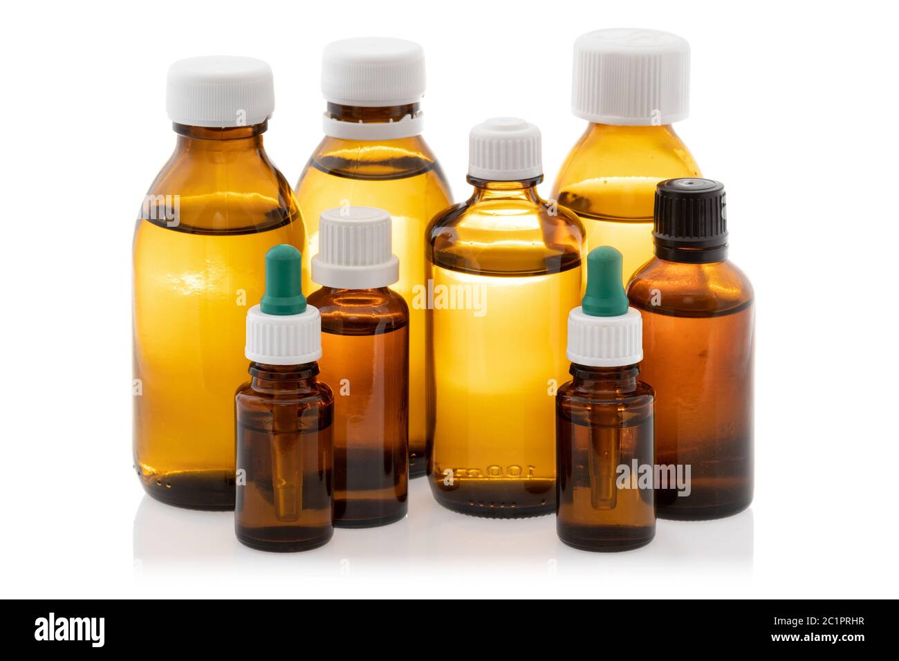 Laboratory bottles Cut Out Stock Images & Pictures - Alamy