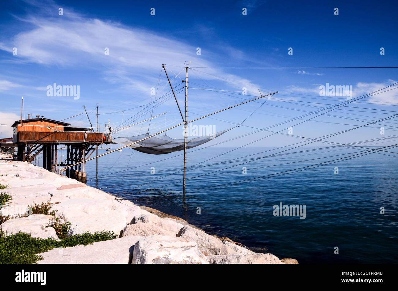 Traditional Fishing House Stock Photo - Alamy