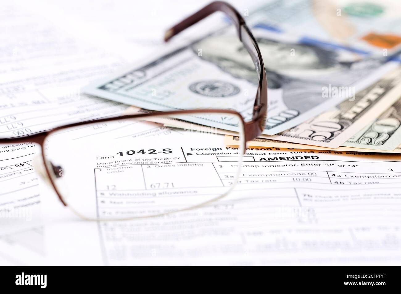 American Tax information Stock Photo - Alamy