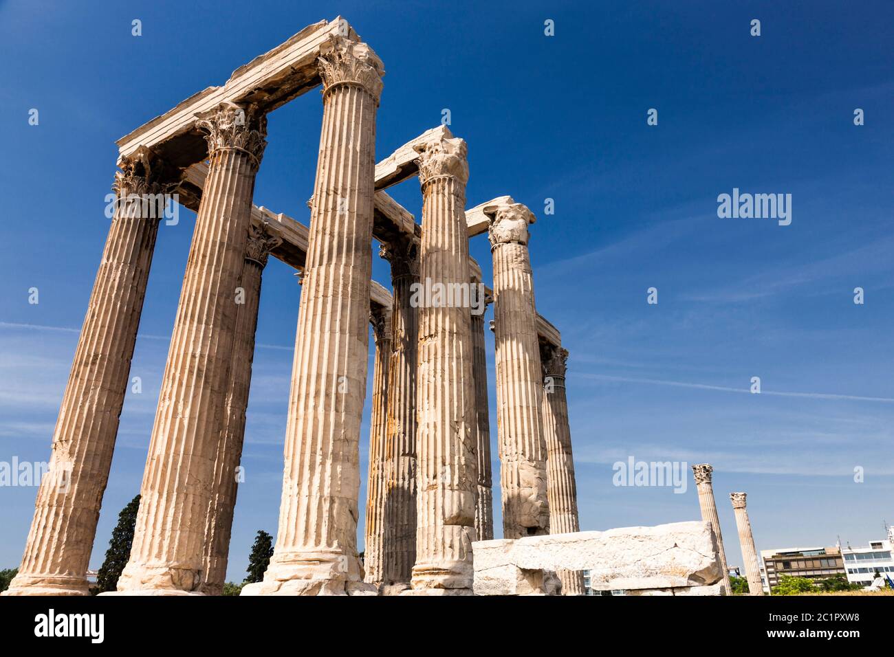 Temple of Zeus,Temple of Olympian Zeus,Columns of the Olympian Zeus ...