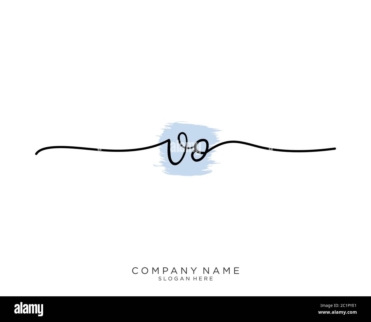 Vo logo vector vectors Stock Vector Images - Alamy