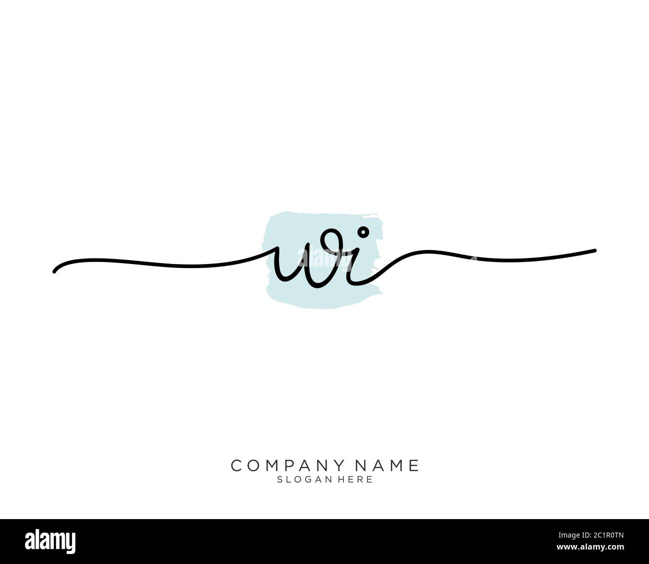Wi initial hi-res stock photography and images - Alamy