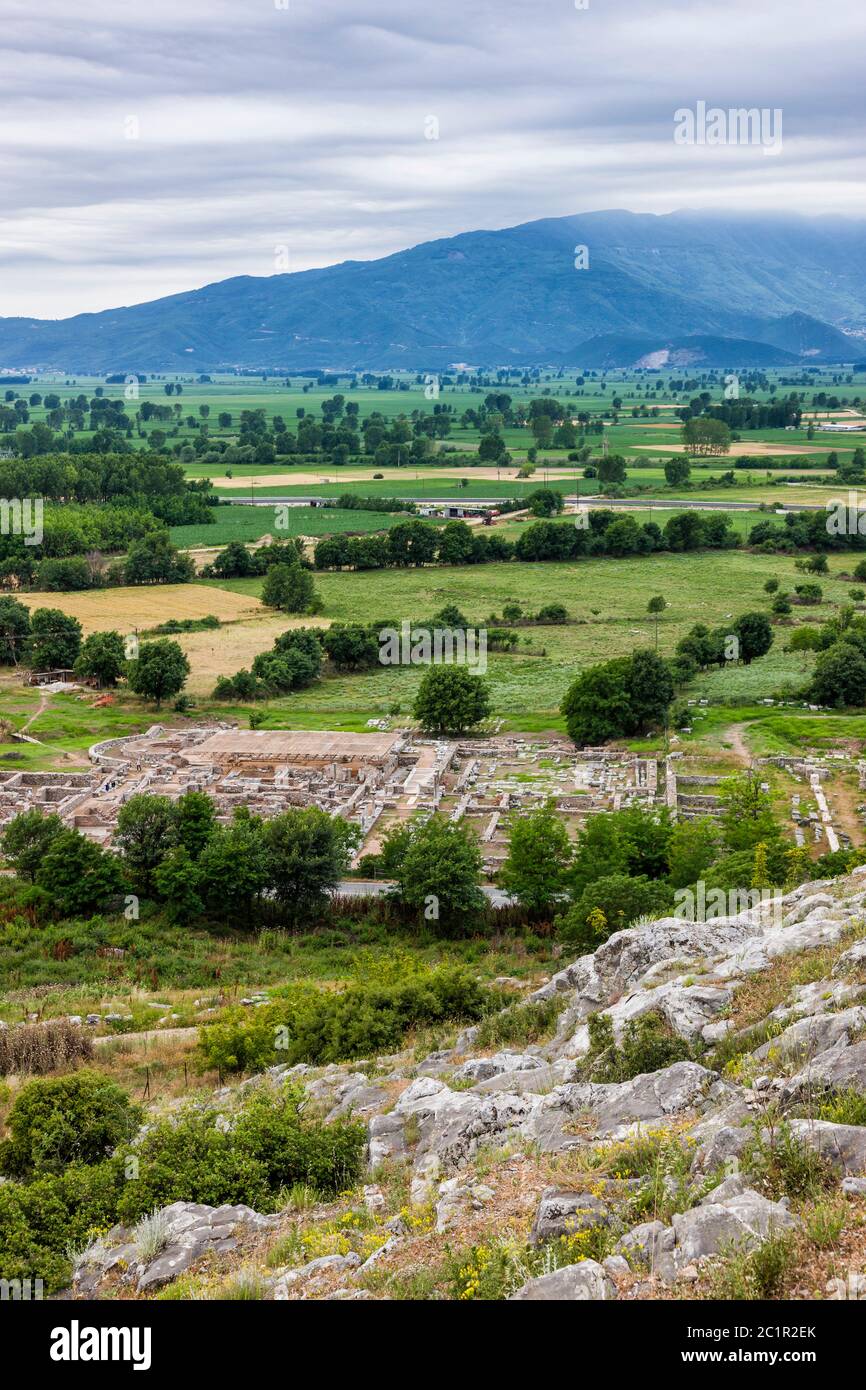 Archaeological Site of Philippi, King Philip II Filippoi, Suburb of ...