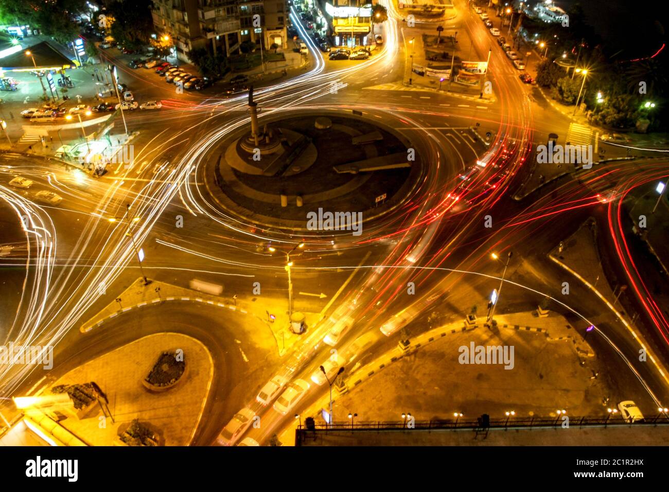 Cairo roundabout hi-res stock photography and images - Alamy