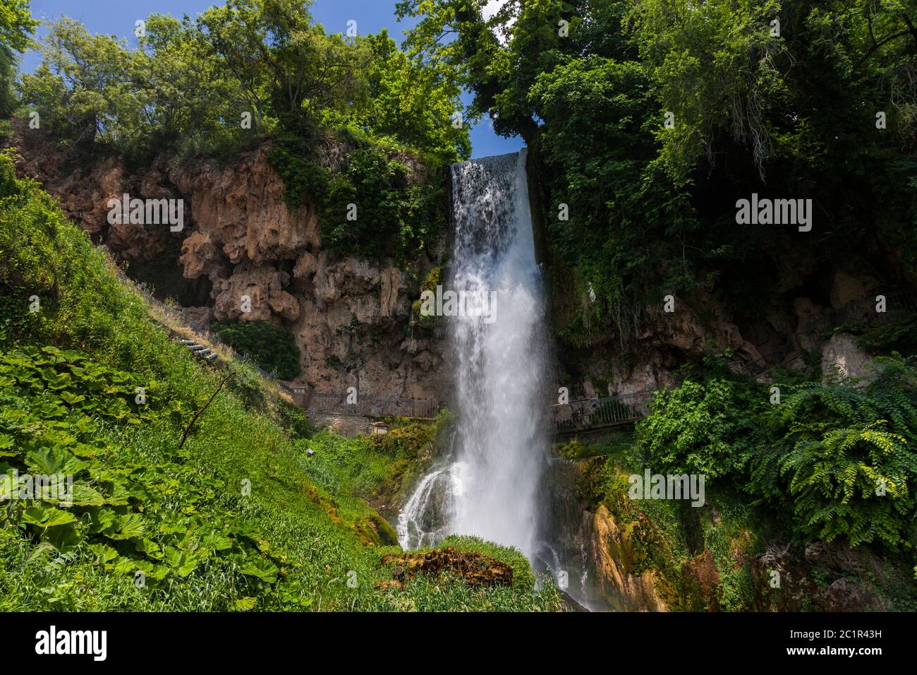 Edessa Waterfalls, Edessa, Central Macedonia,Greece,Europe Stock Photo ...