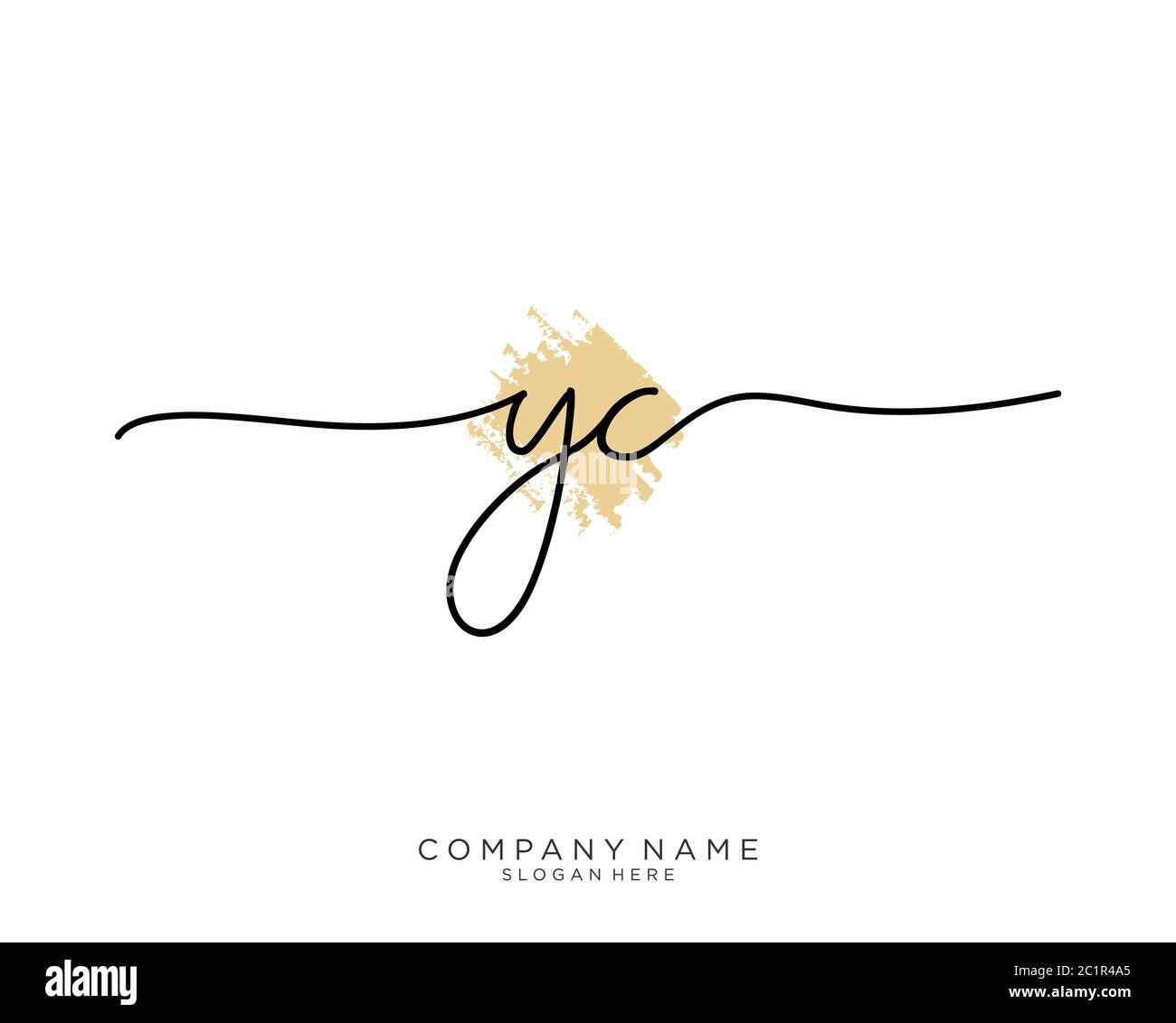 Yc vector logo hi-res stock photography and images - Alamy