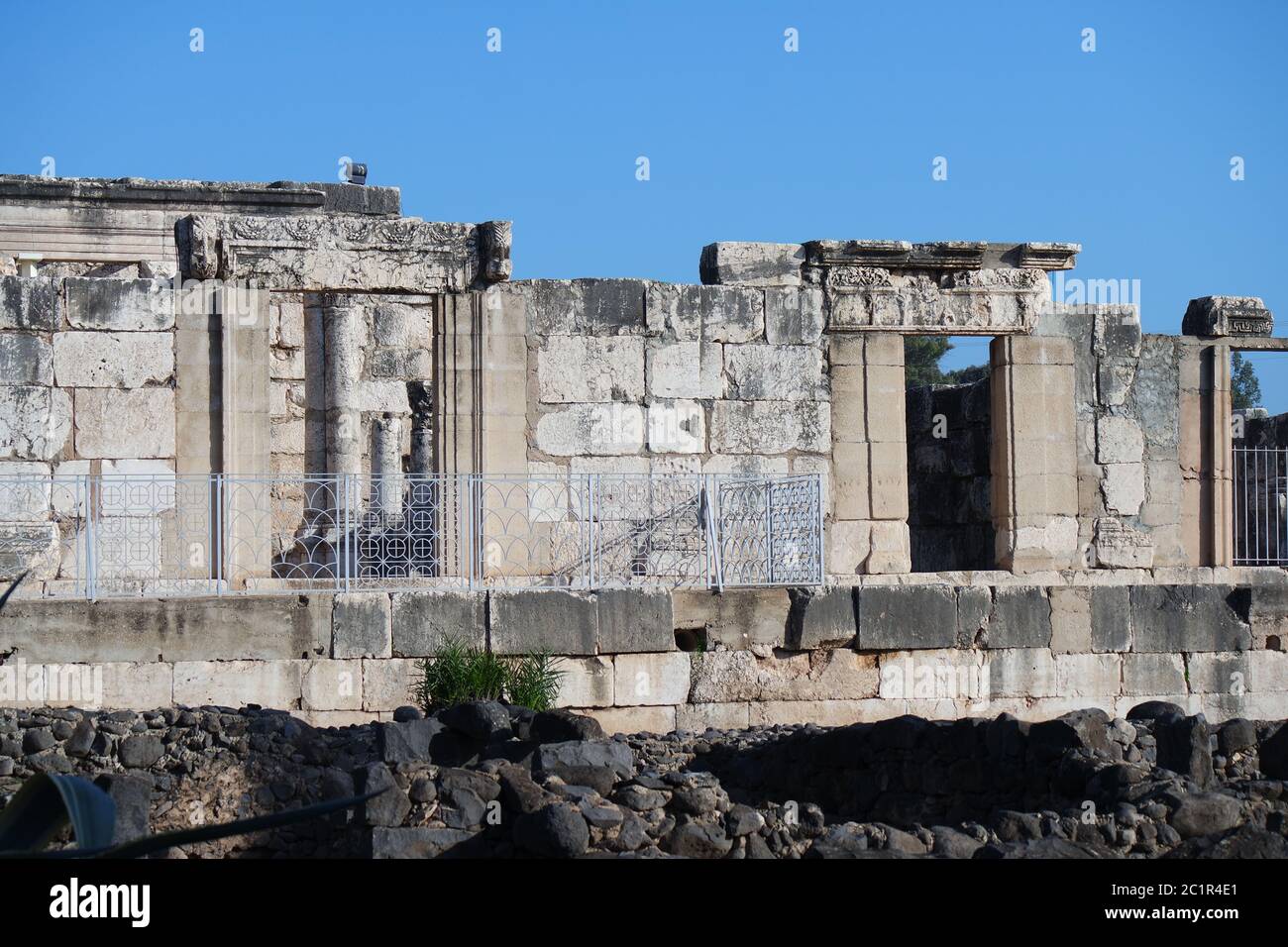 Ancient Capernaum, Israel Stock Photo - Alamy