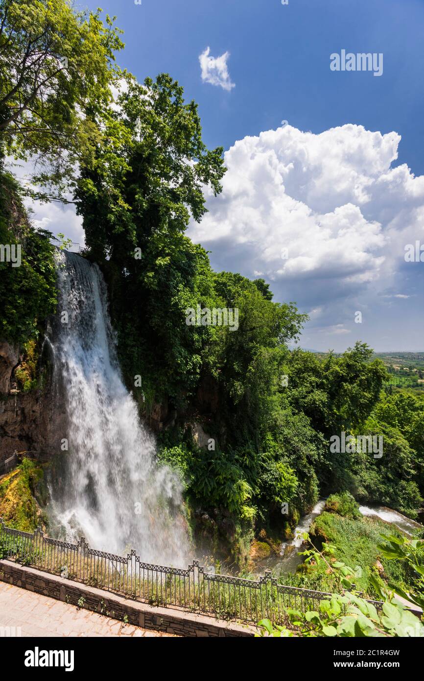 Edessa Waterfalls, Edessa, Central Macedonia,Greece,Europe Stock Photo ...