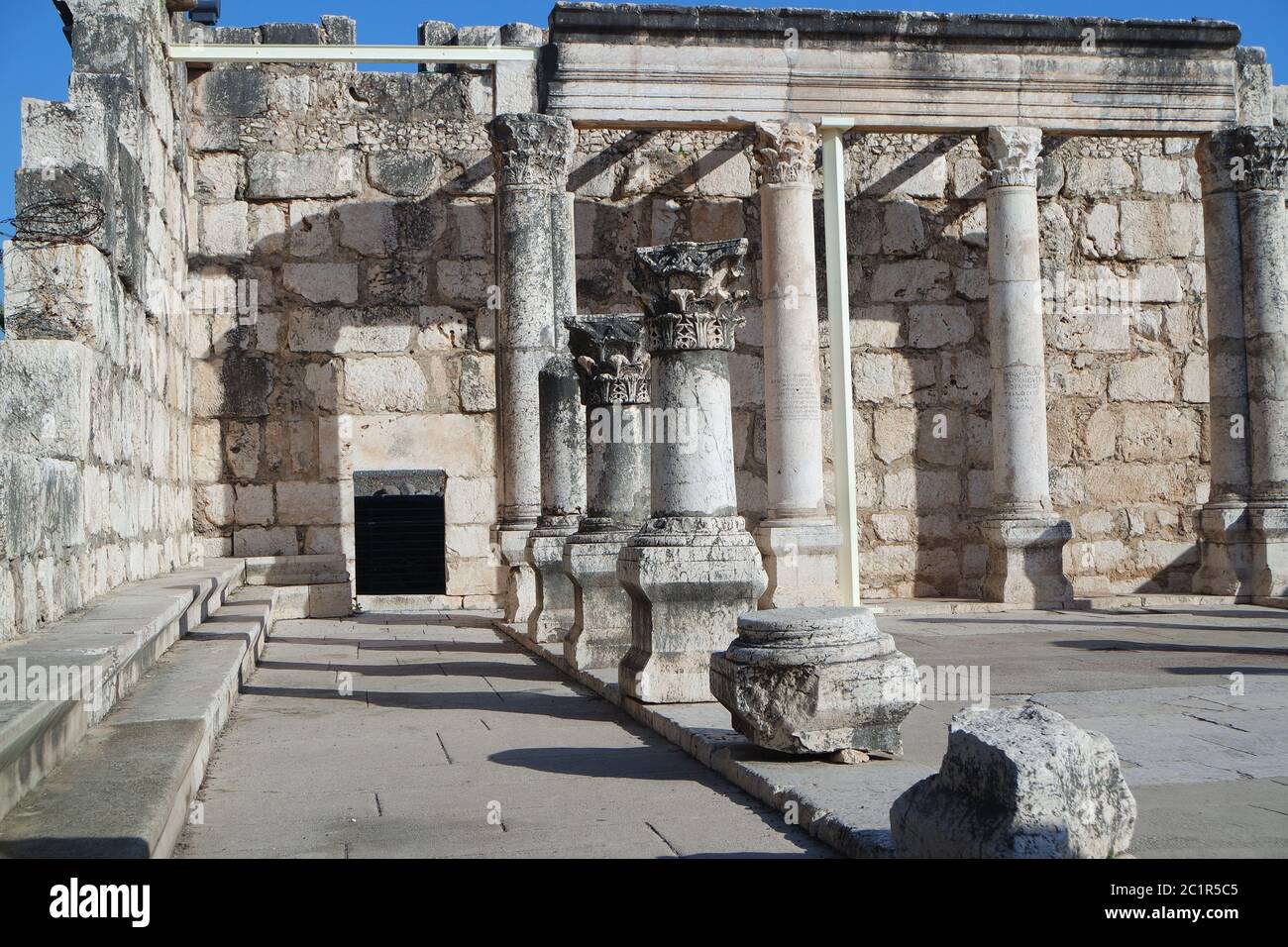 Ancient Capernaum, Israel Stock Photo - Alamy