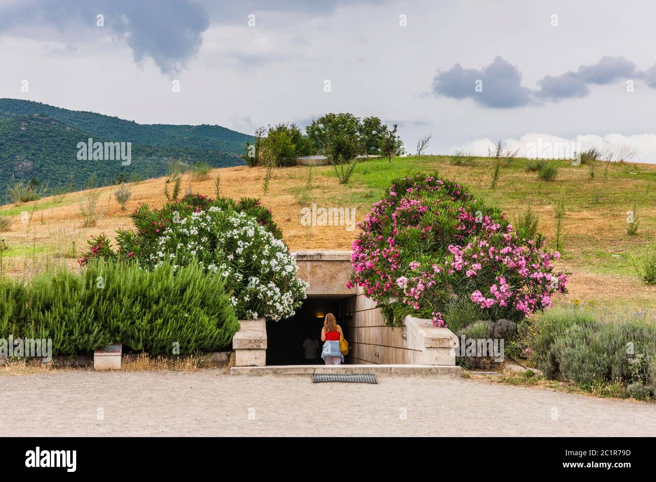 Royal Tomb of Philip II, Museum of the Royal Tombs at Aegai, Ancient ...