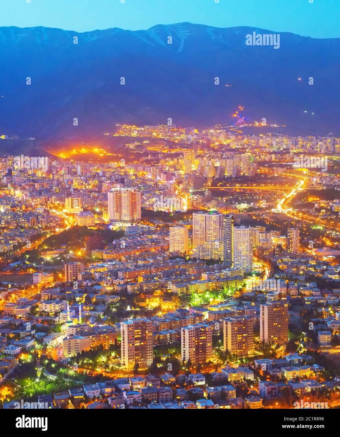 Tehran skyline hi-res stock photography and images - Alamy