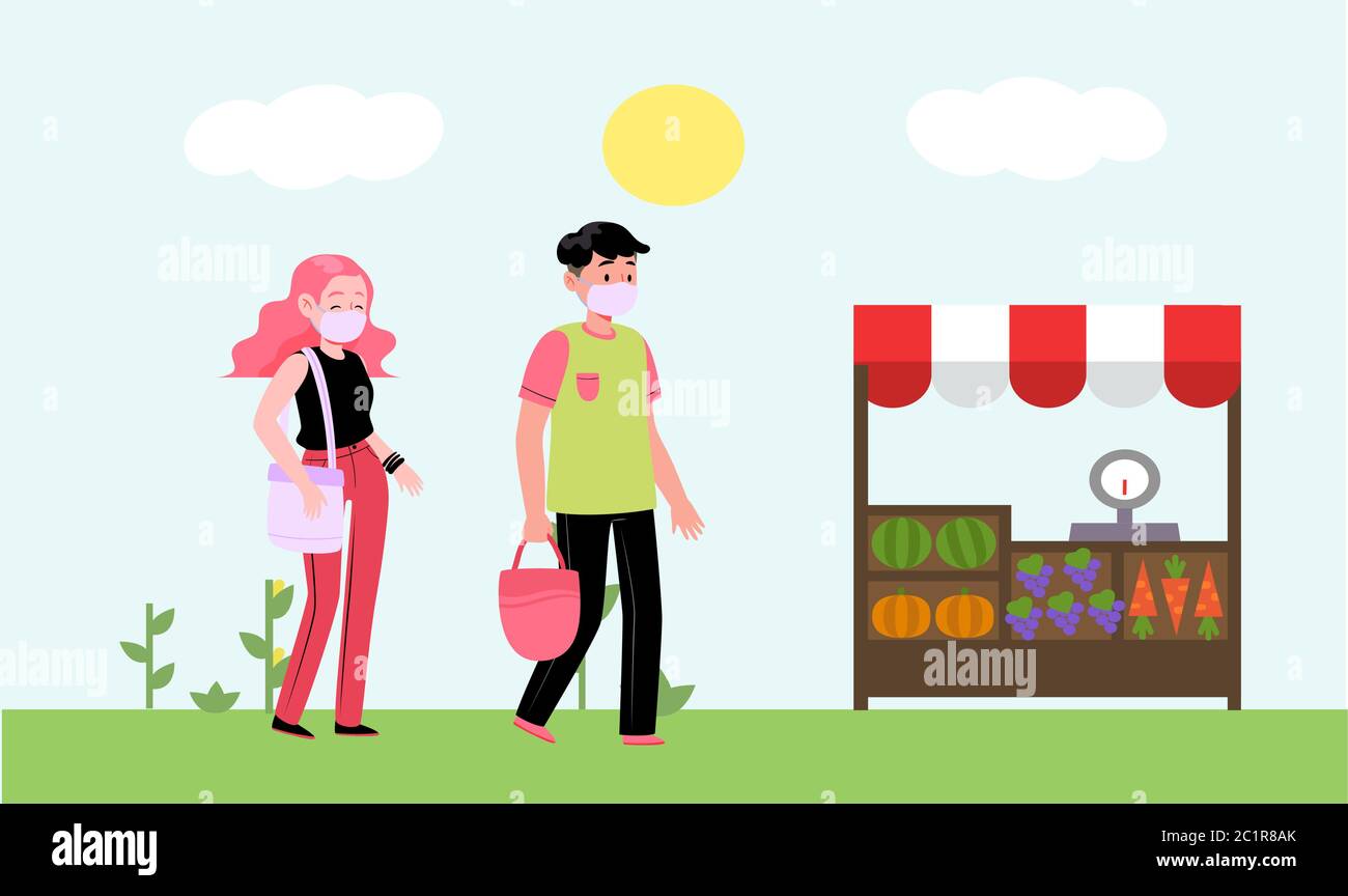 Retail family shopping Stock Vector Images - Alamy