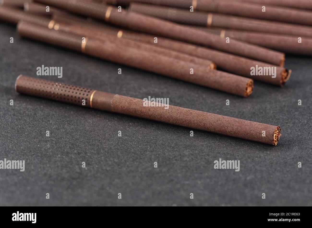 The close-up Tobacco Cigarettes Background or texture Stock Photo - Alamy
