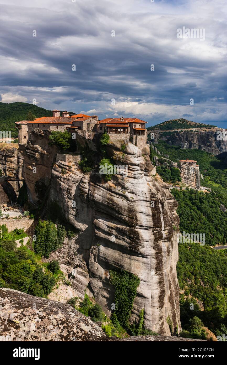 Natural Landscape Column Formation Sandstone Landforms Shaped By