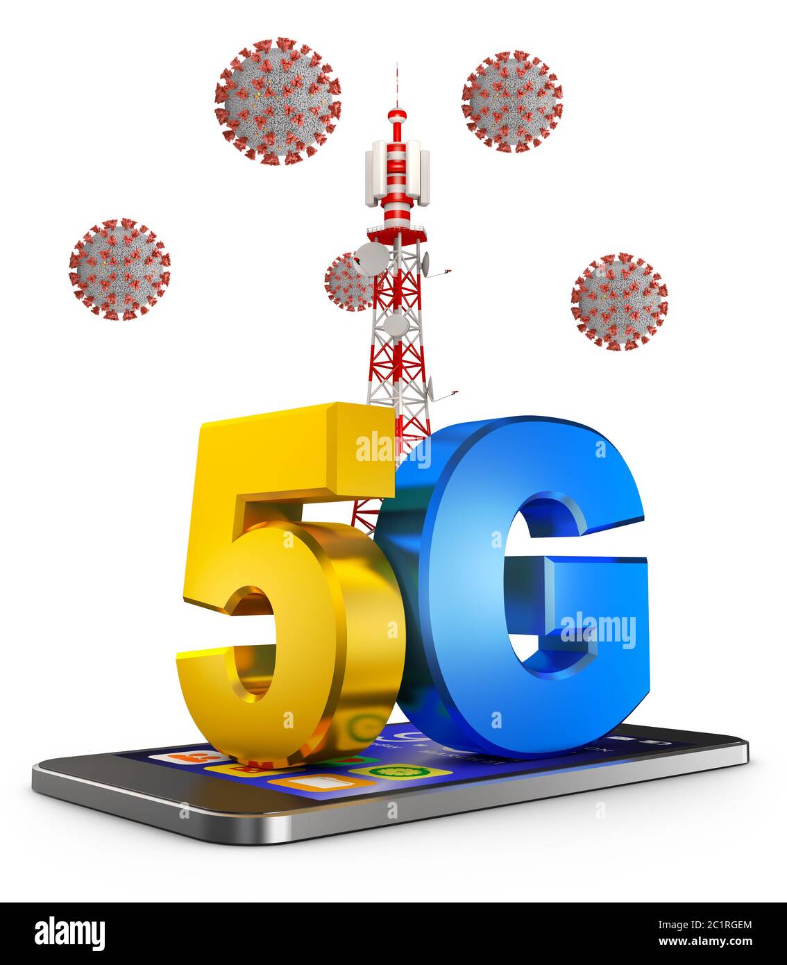 Protect signal tower Cut Out Stock Images & Pictures - Alamy