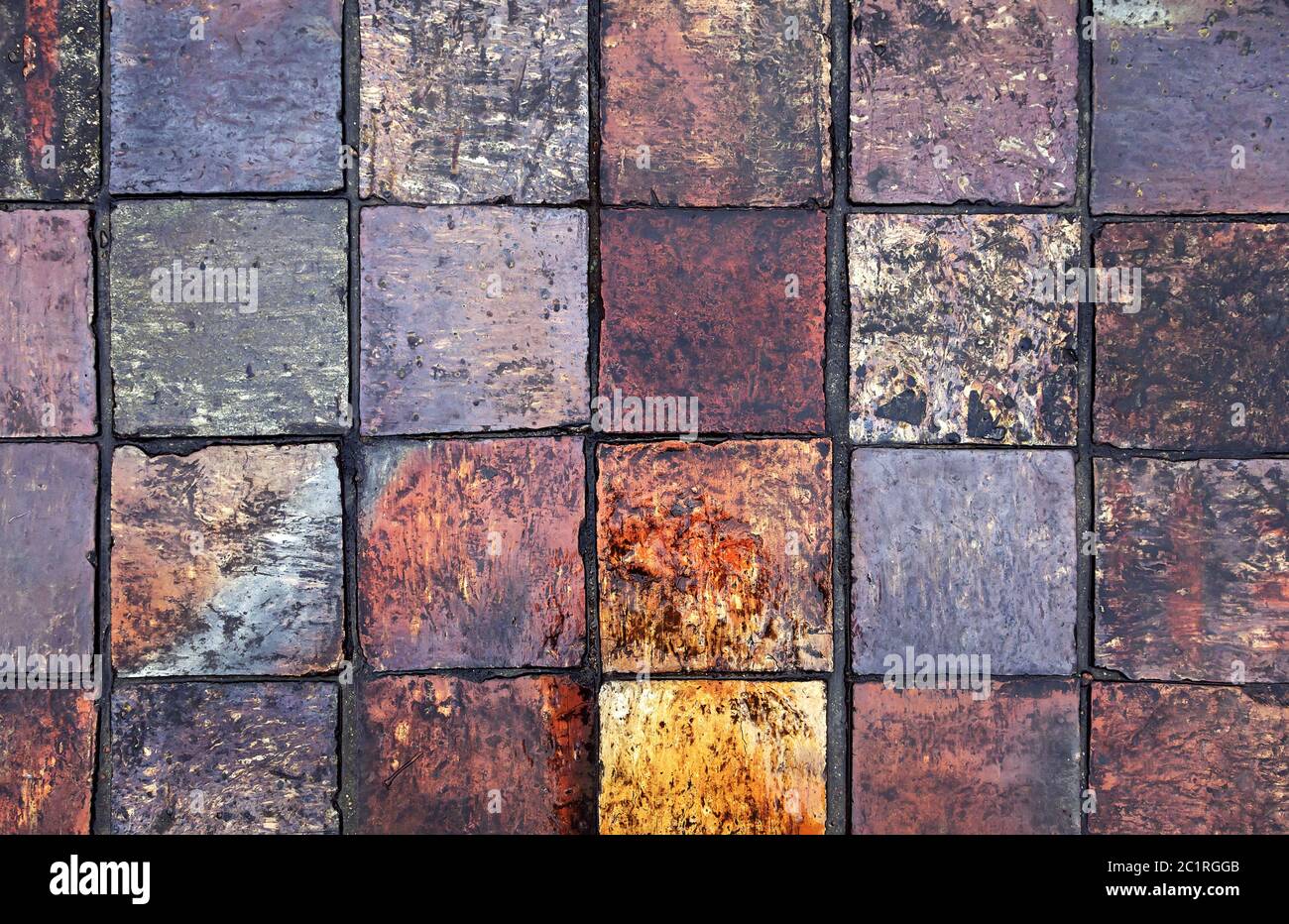 Old stone pavement in Hue, Vietnam Stock Photo - Alamy