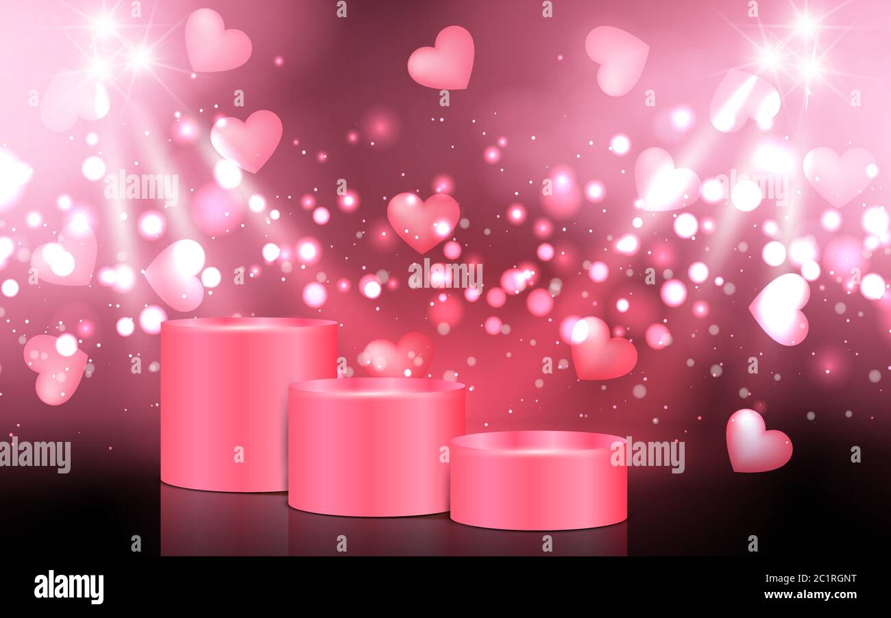 Blank light pink gradient Stock Vector Images - Alamy