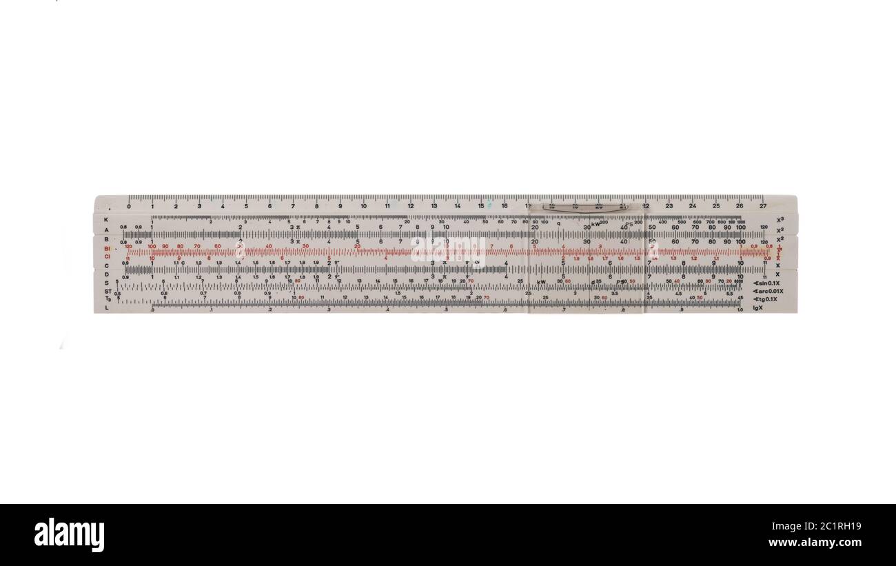 Logarithmic Scale Ruler