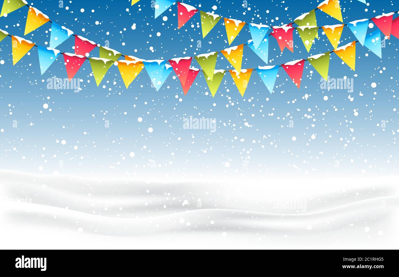 Colorful flags in bright Stock Vector Images - Alamy