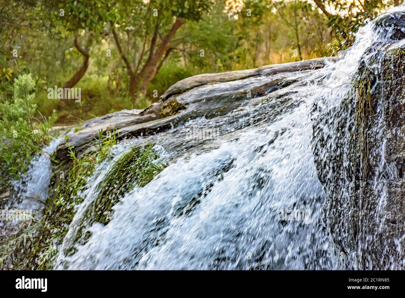 Water running over rocks hi-res stock photography and images - Alamy