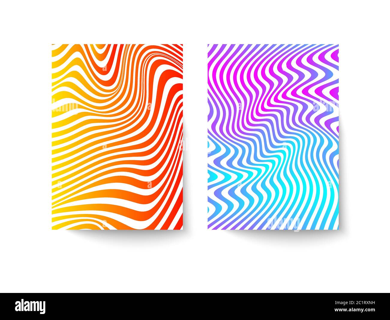 Abstract op art set Stock Vector Images - Alamy