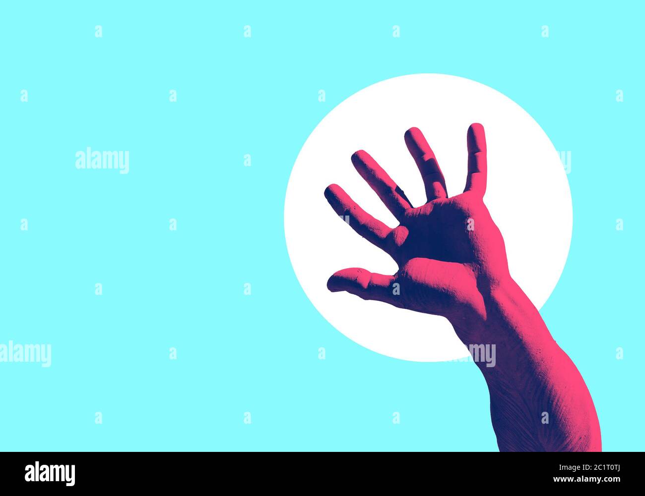 Male marble open hand Stock Photo - Alamy