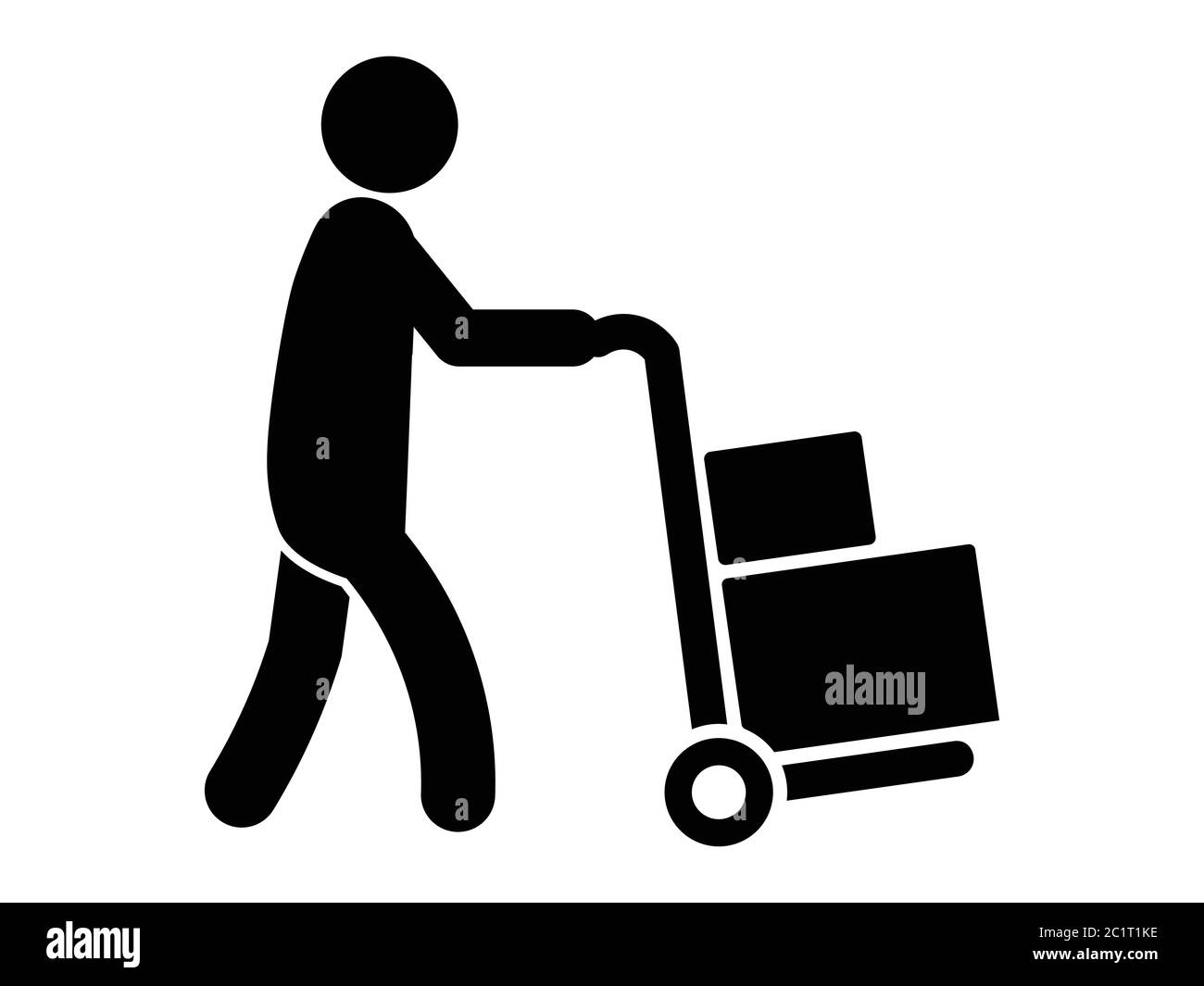 Freight worker Cut Out Stock Images & Pictures - Alamy