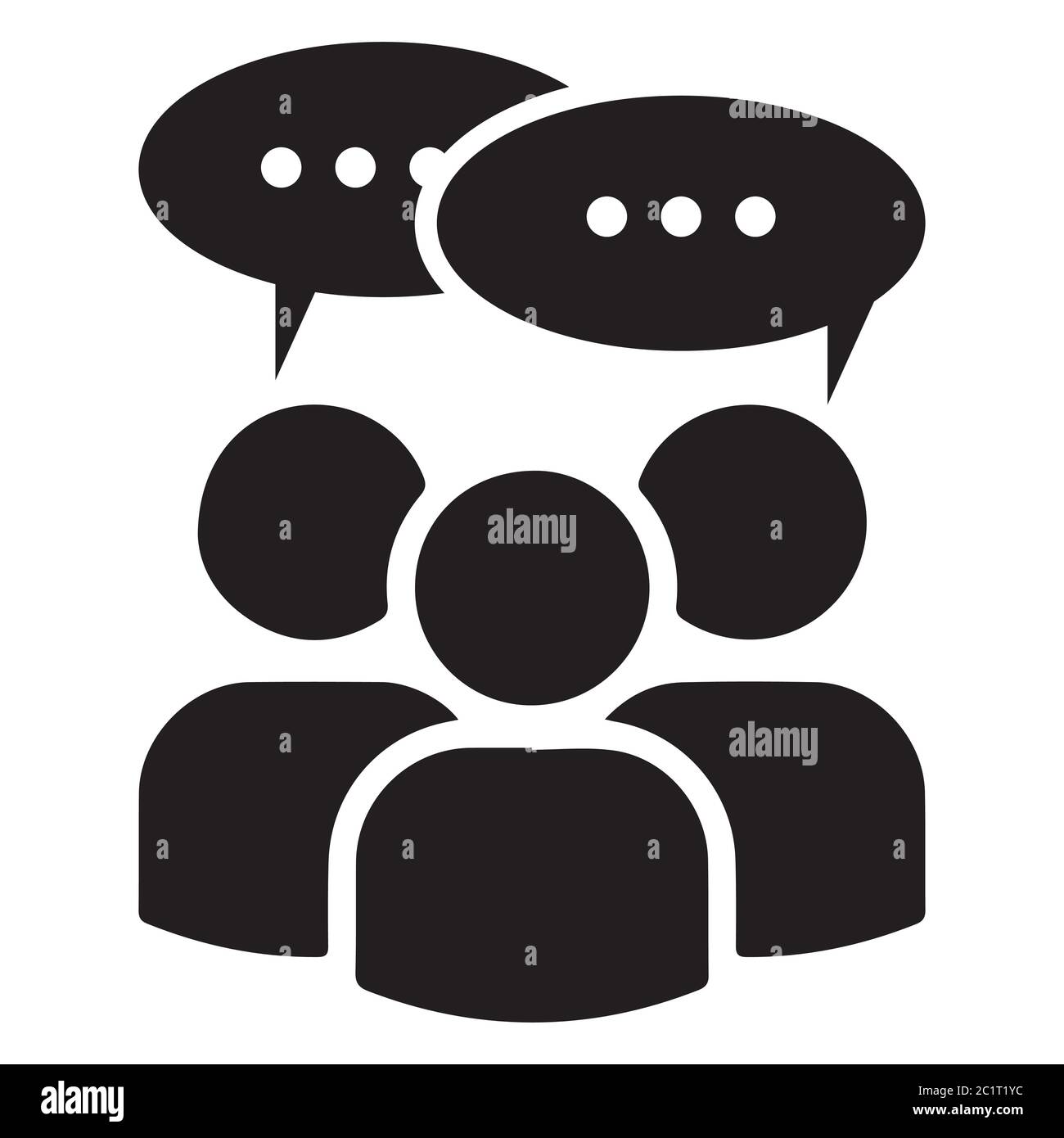 Stick figure illustration meeting hi-res stock photography and images ...