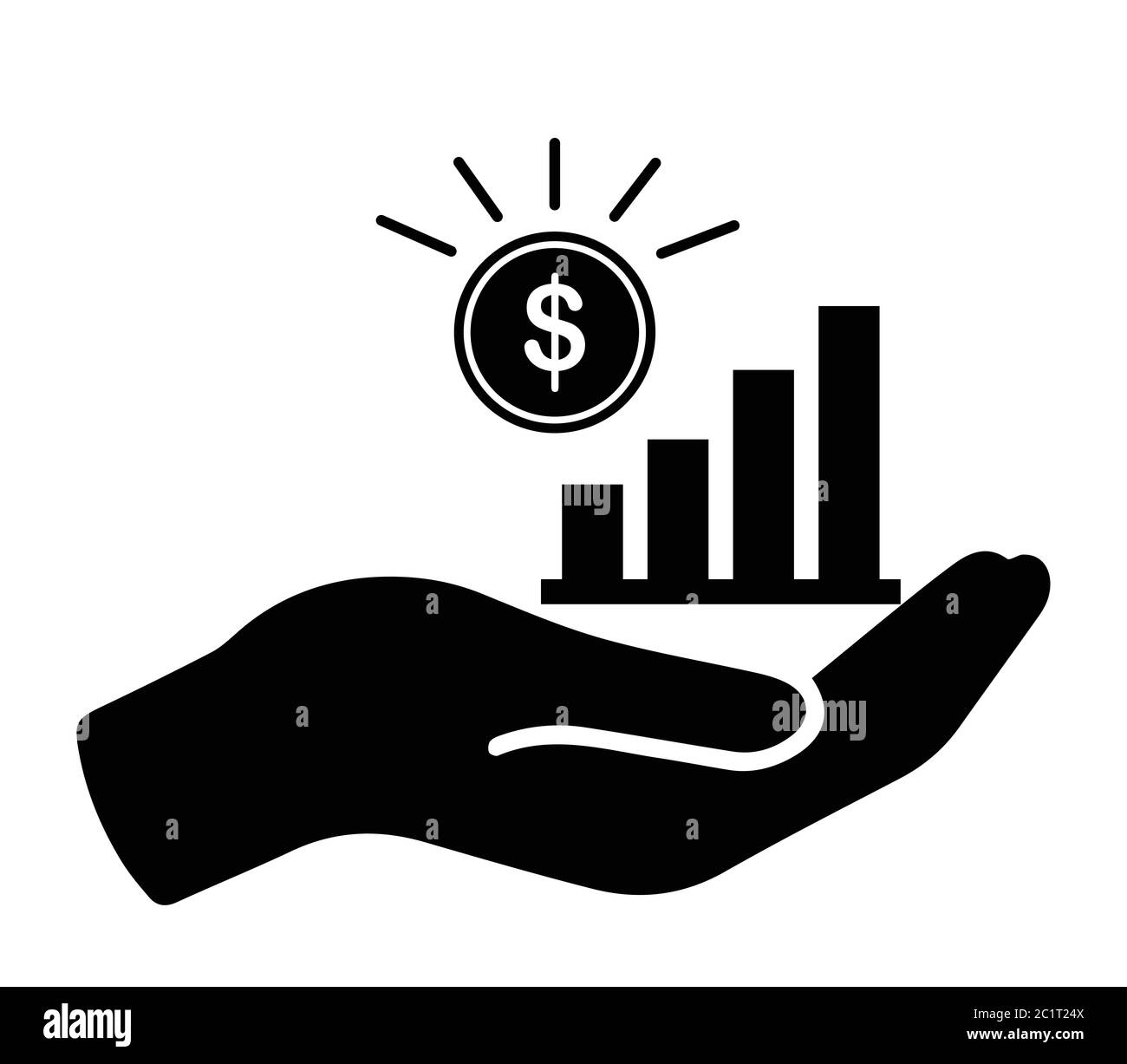 Revenue increase chart Stock Vector Images - Alamy