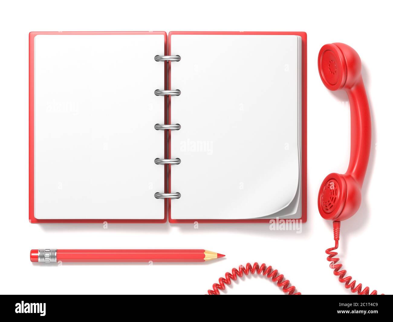 Old fashioned phone notepad hi-res stock photography and images - Alamy