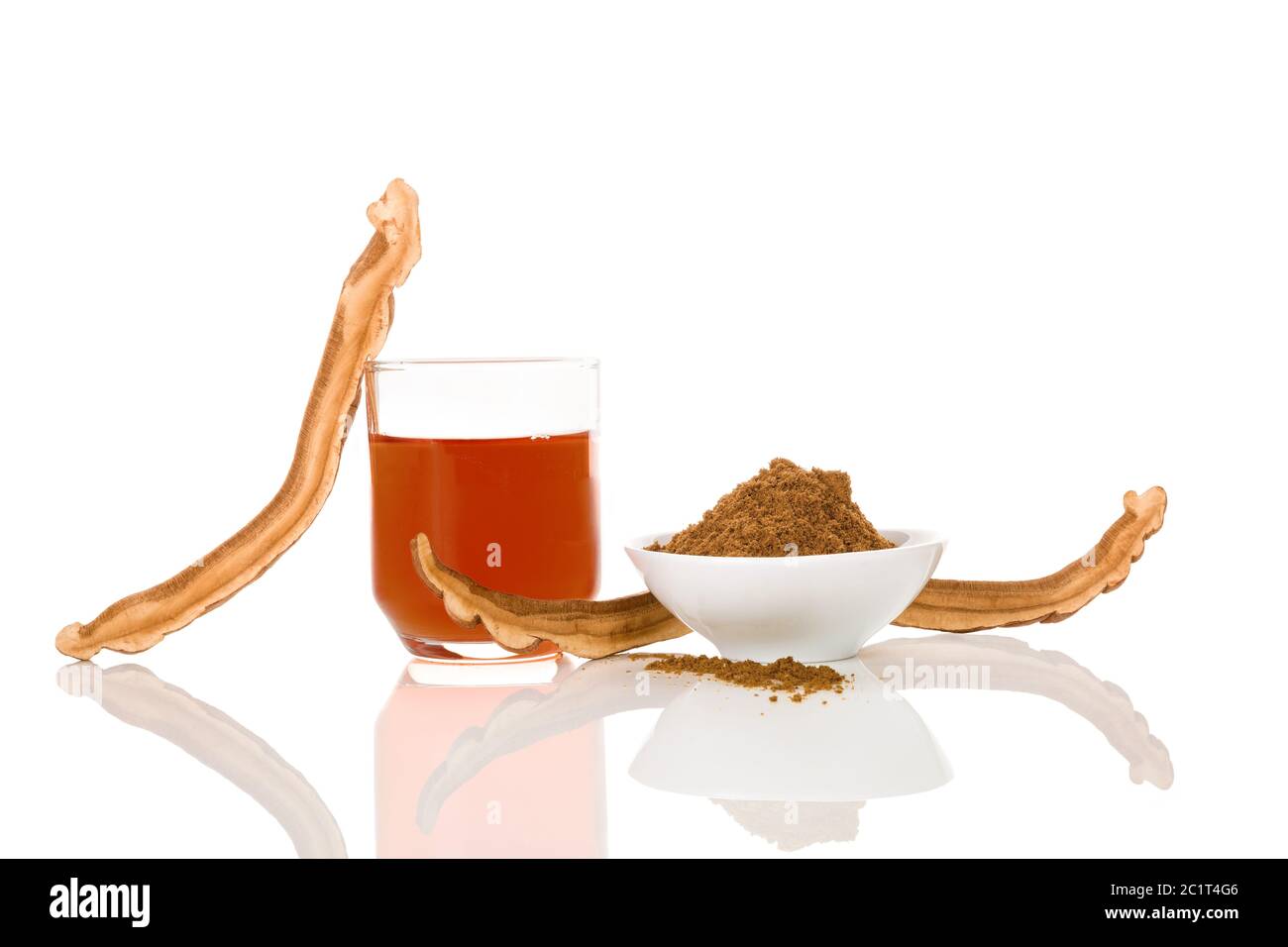 Reishi powder Cut Out Stock Images & Pictures - Alamy