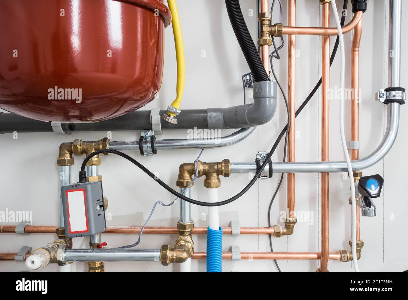 Boiler installation hi-res stock photography and images - Alamy