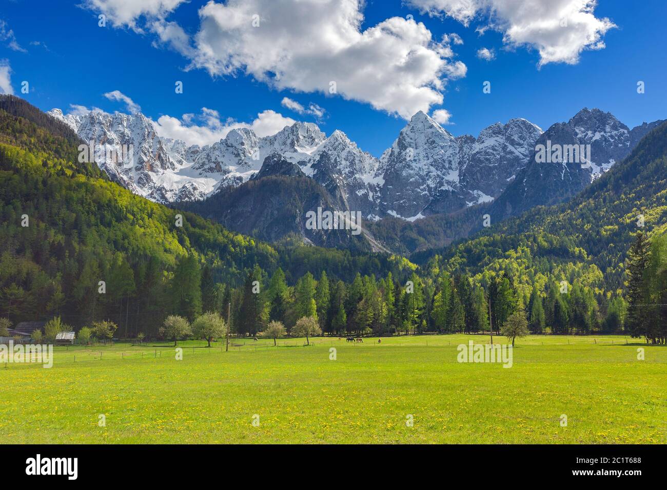 Triglav national park slovenia snow hi-res stock photography and images ...
