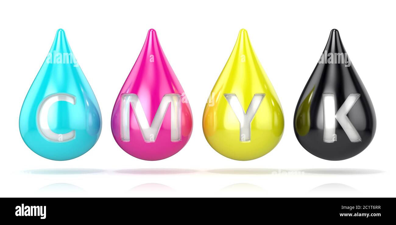 Cmyk marks hi-res stock photography and images - Alamy