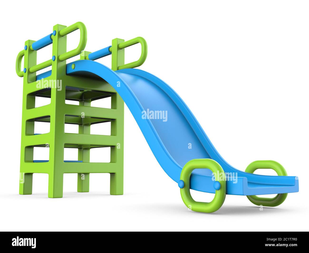 Children slide 3D Stock Photo - Alamy