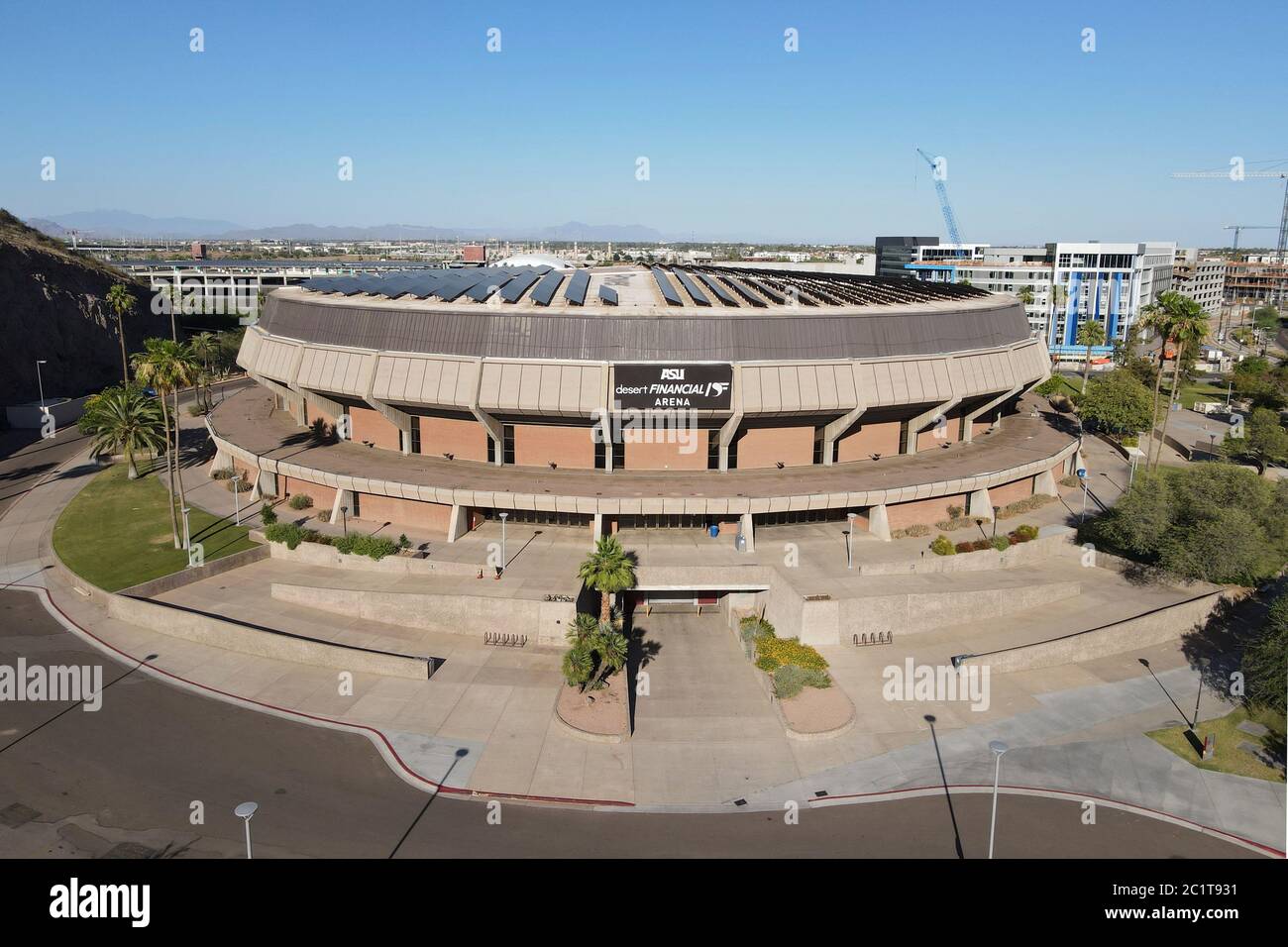 Tempe, United States. 07th June, 2020. A general view of the Desert ...