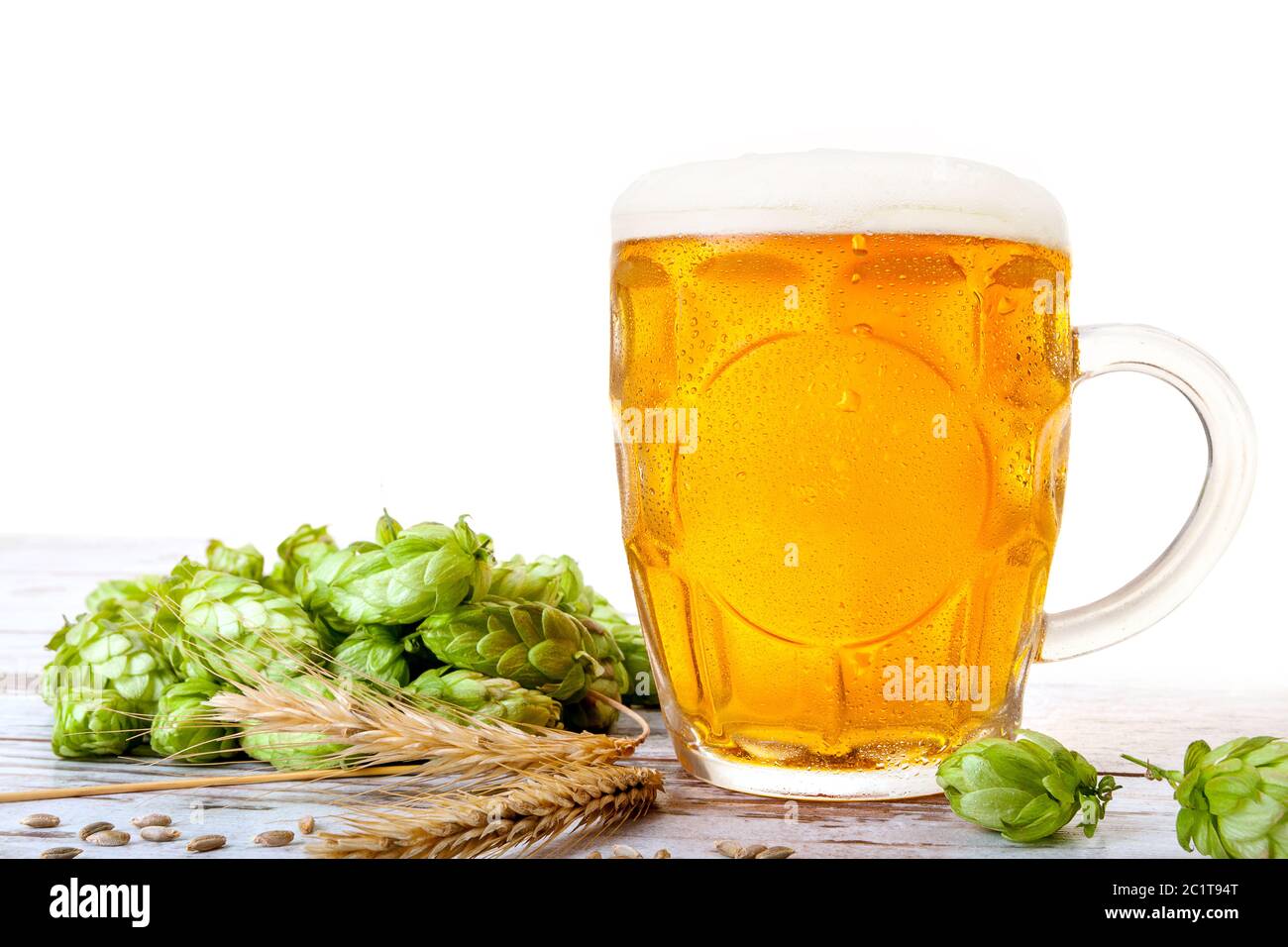 Beer Glass Barley High Resolution Stock Photography and Images - Alamy