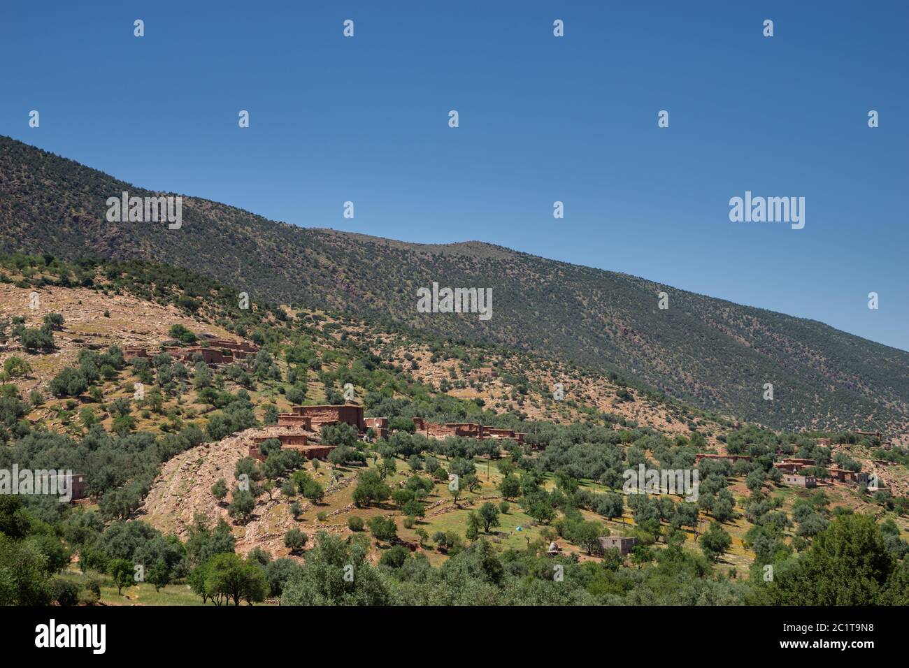 Old Settlement Ait Taguella Region Morocco Stock Photo - Alamy