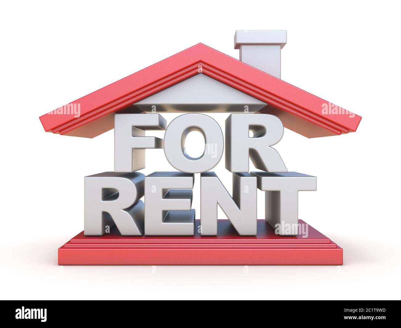 For rent house Cut Out Stock Images & Pictures - Alamy