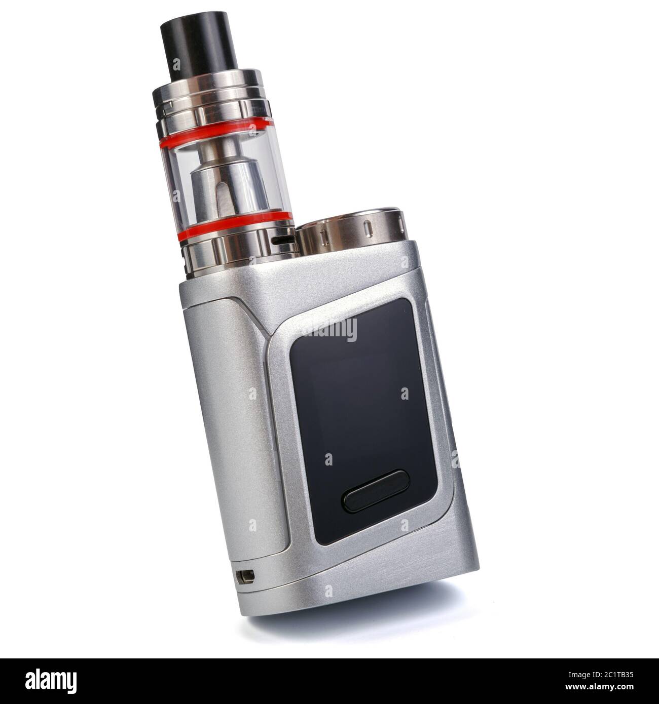 Vaping device, electronic cigarette, vape isolated on the white ...