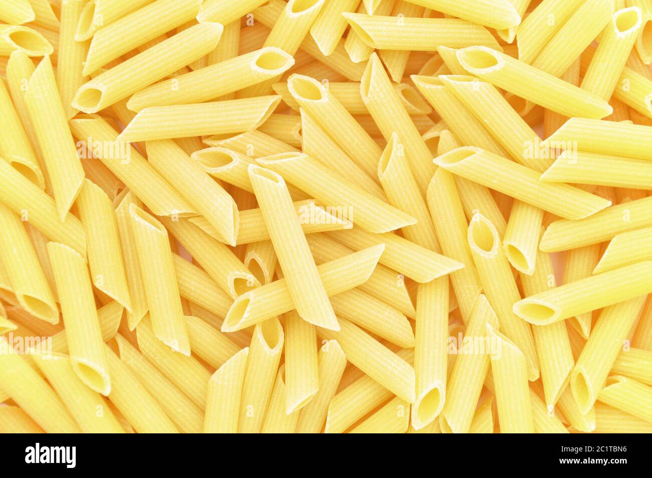 Pasta penne. Raw italian food Stock Photo - Alamy