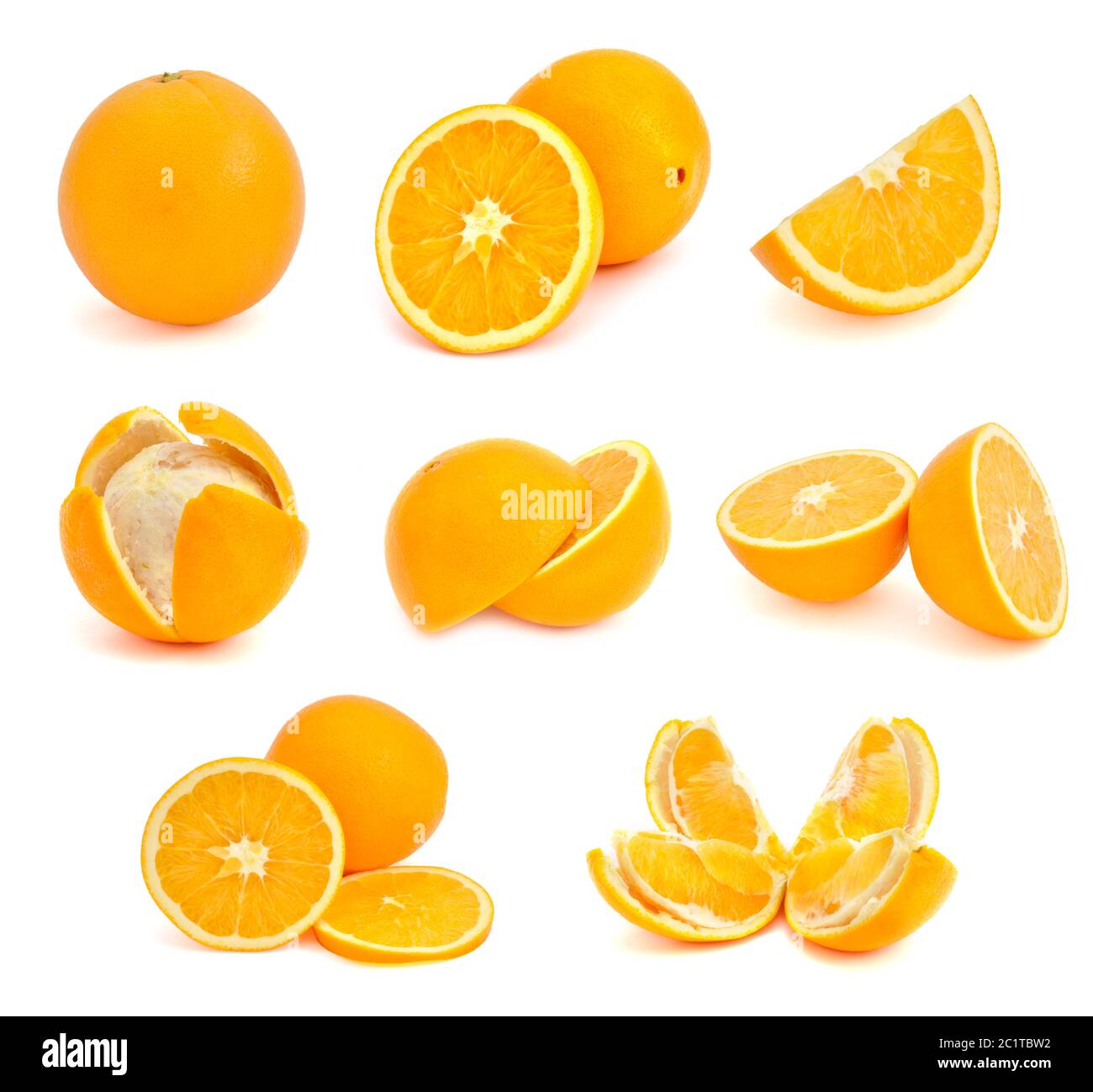 Orange fruit. Collection Stock Photo - Alamy
