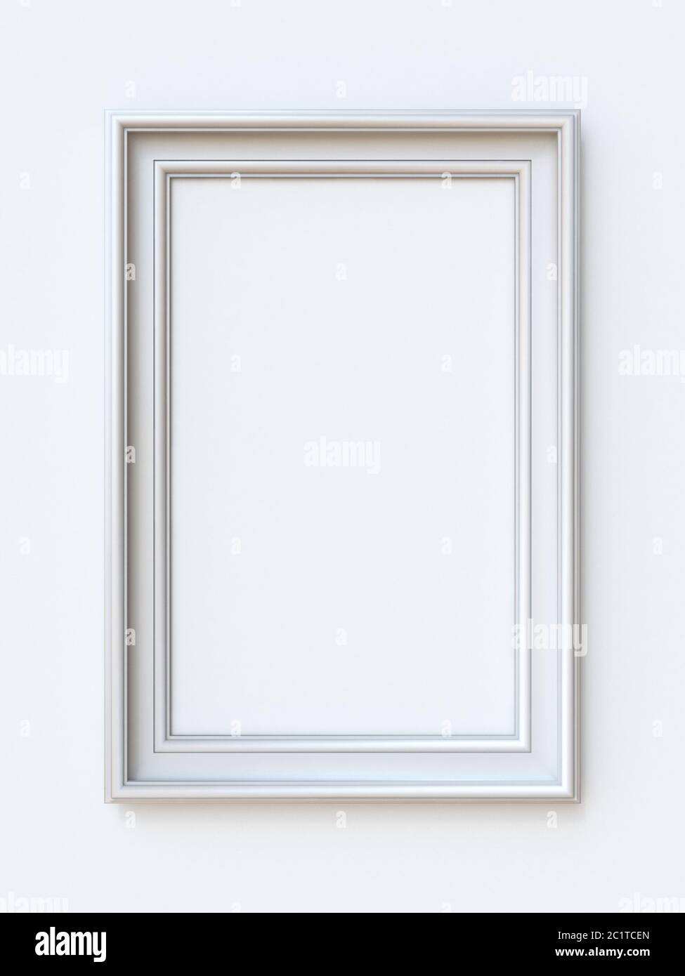 White rectangular border hi-res stock photography and images - Alamy