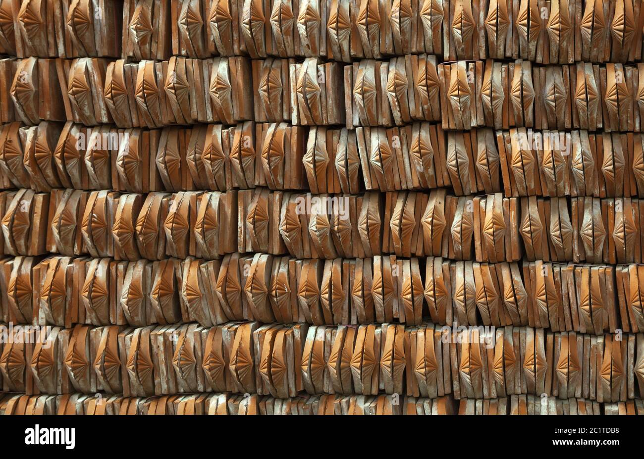 Old clay tiles hi-res stock photography and images - Alamy